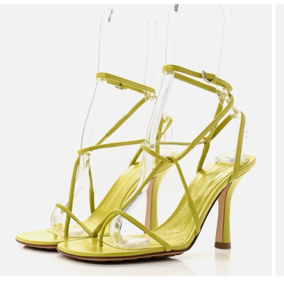 Bottega Veneta | Shoes | Authentic Bottega Veneta Leather Line Sandals ...